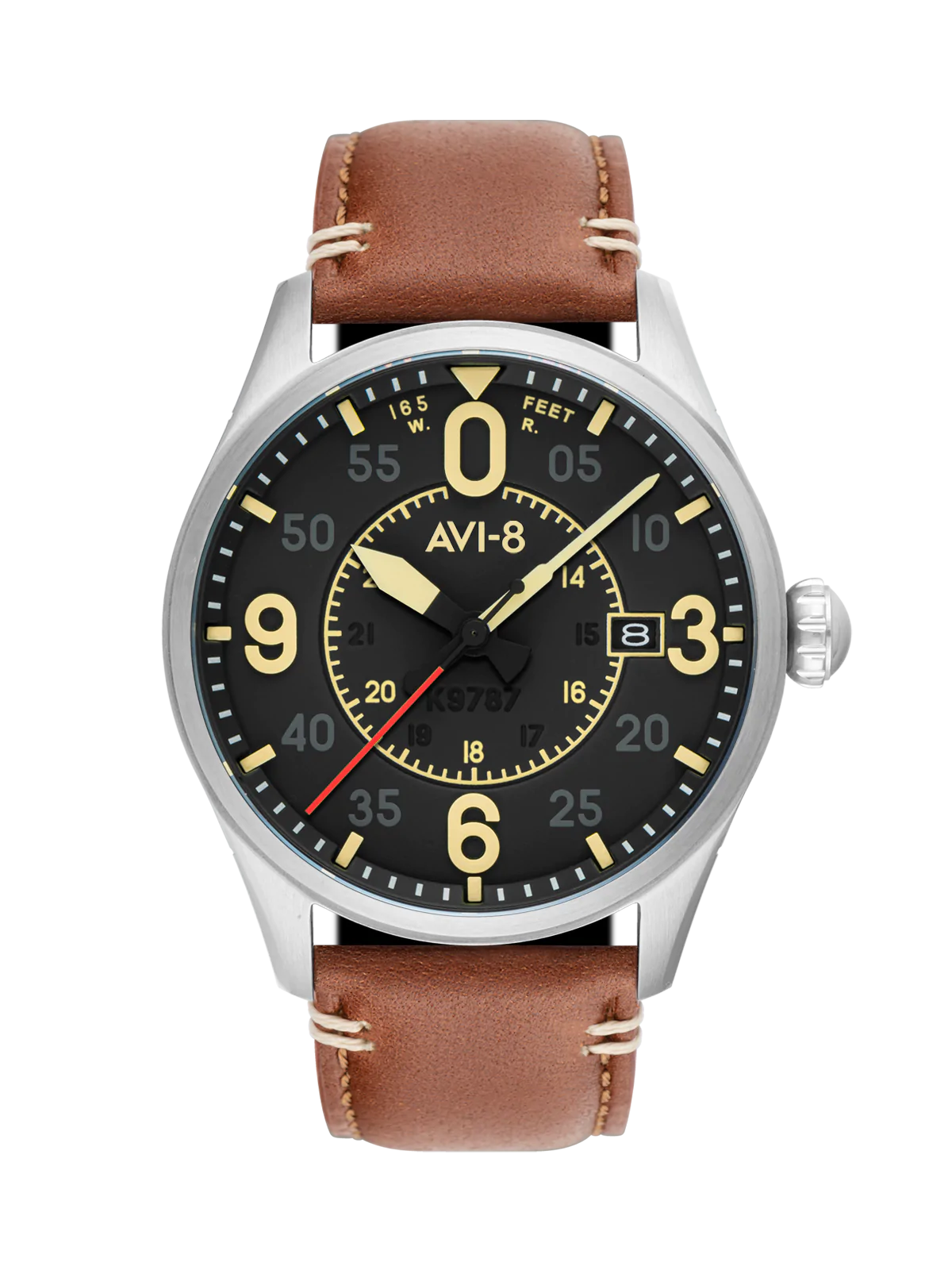 AVI-8 Spitfire Smith Birmingham Automatic Watch Blue AV-4090-01